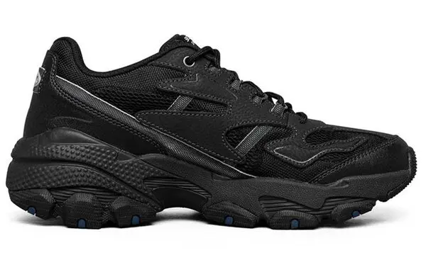 Sketchers Sparta-max 'pure' Lace-up Sneakers - Black