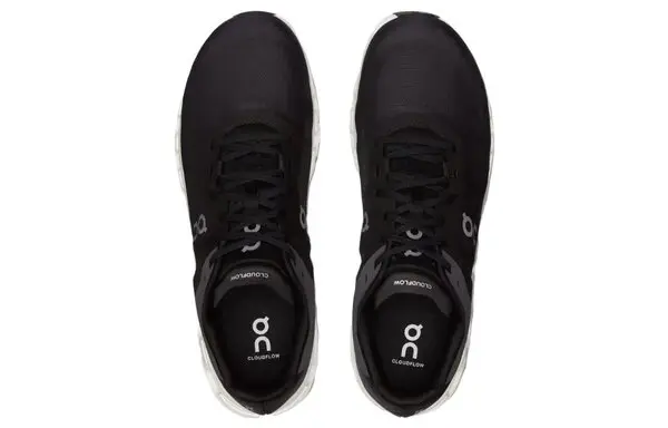 On Cloudflow 4 Athletic Sneakers - Black/white