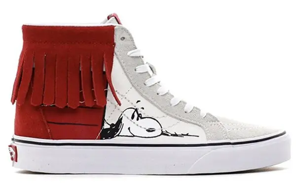 VANS Peanuts X Sk8-hi Moc 'dog House' High Top Sneakers