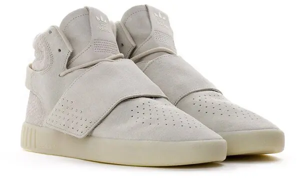 Adidas Tubular Invader Strap Sneakers - Grey