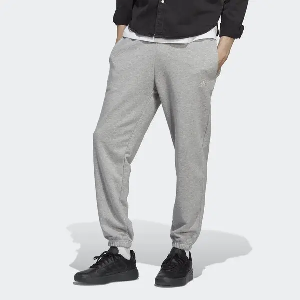 Adidas All Szn French Terry Pants 'grey - Medium Grey Heather
