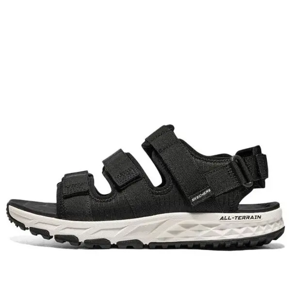Sketchers Escape Plan Trail Sandal - Black/white
