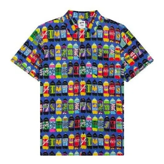 VANS X Fergus All Over Print Rayon Short Sleeve Shirt - Multi-color