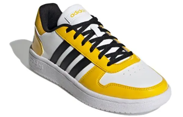 Adidas Hoops 2.0 Sneakers - White/yellow/black