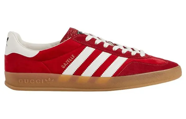 Gucci Adidas X Gazelle Sneakers - Red/gum