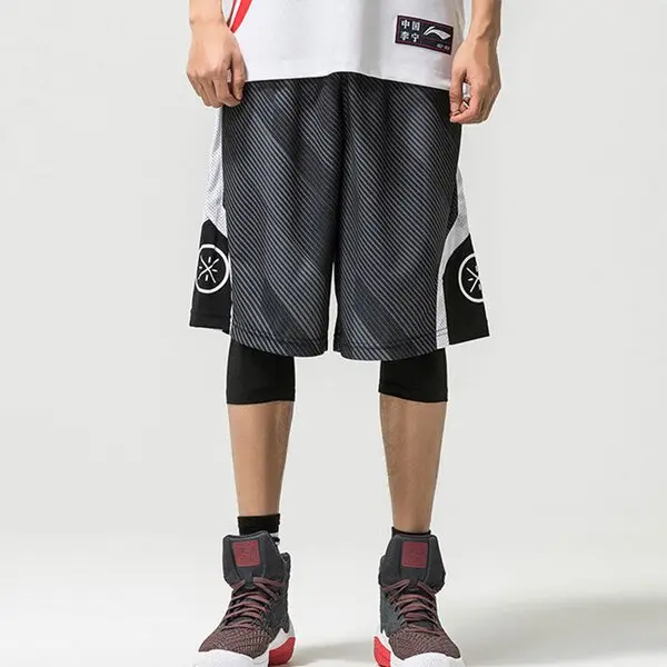LI-NING Way Of Wade Logo Basketball Shorts