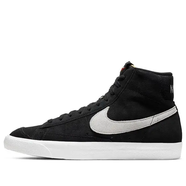 Nike Blazer Mid '77 Suede High Top Sneakers - Black