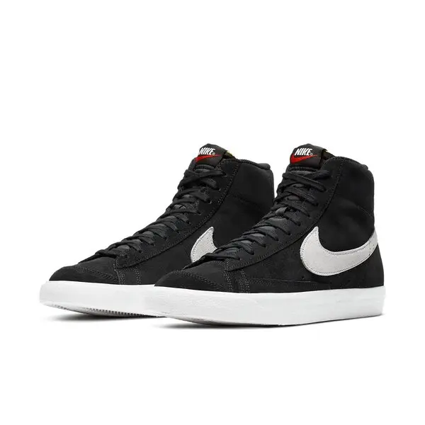 Nike Blazer Mid '77 Suede High Top Sneakers - Black