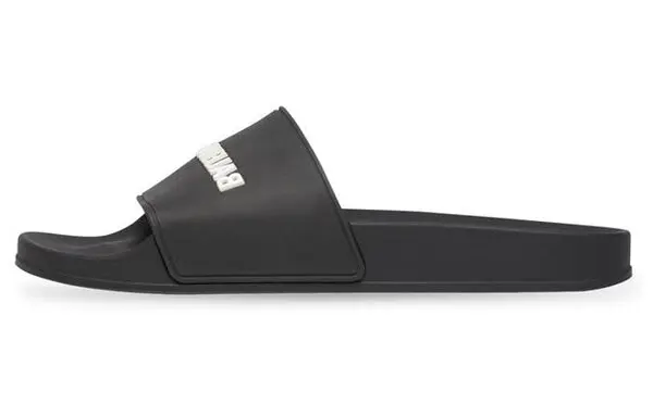 Balenciaga Pool Slides - Black