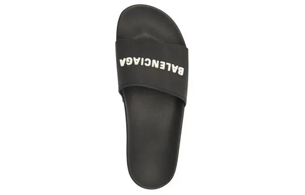 Balenciaga Pool Slides - Black