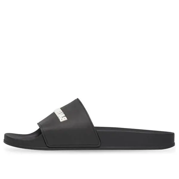 Balenciaga Pool Slides - Black