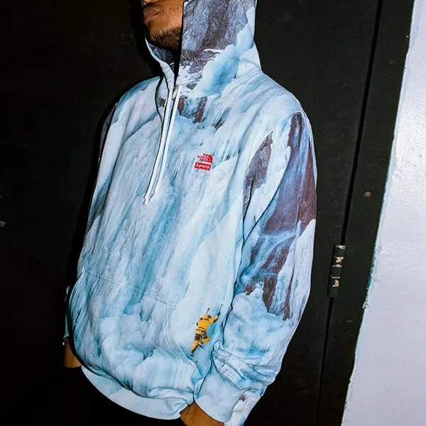 Supreme X The North Face Ice Climb Hooded Sweatshirt