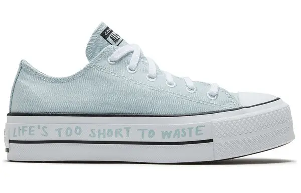 CONVERSE Chuck Taylor All Star Lift Renew Canvas Sneakers - Blue/white