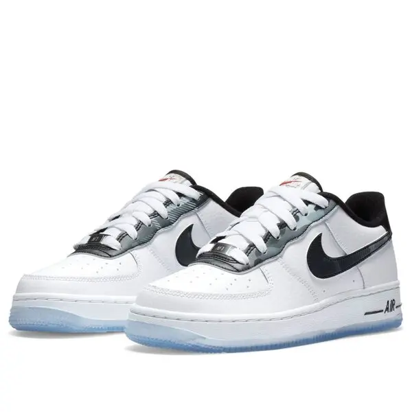 Nike Force 1 Lv8 Remix Pack Sneakers - Whiteblacksilver