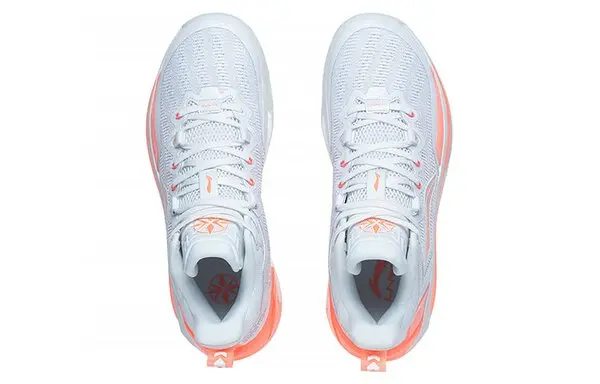 LI-NING Liren 3 High Top Sneakers - White/orange