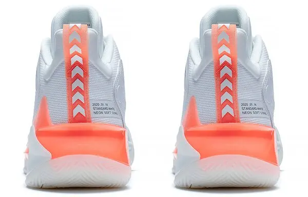 LI-NING Liren 3 High Top Sneakers - White/orange