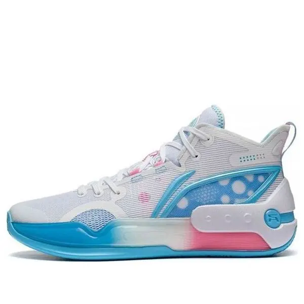 LI-NING Yu Shuai 16 Basketball Sneakers - White/blue