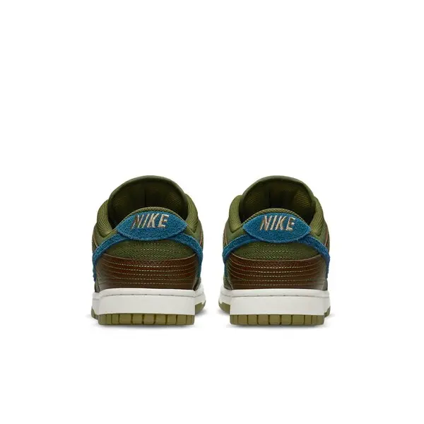 Nike Dunk Low Nh 'cacao Wow' Sneakers - Green/blue/gray