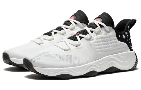 LI-NING No Boundaries 3 Athletic Sneakers - White/black