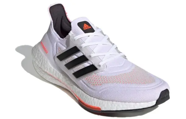 Adidas Ultraboost 21 Tokyo Athletic Sneakers - White/black/orange