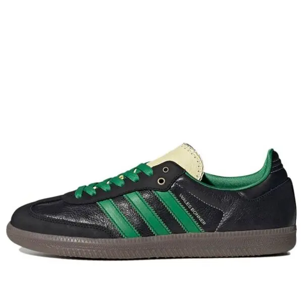 Adidas Wales Bonner X Samba Sneakers - Black/green