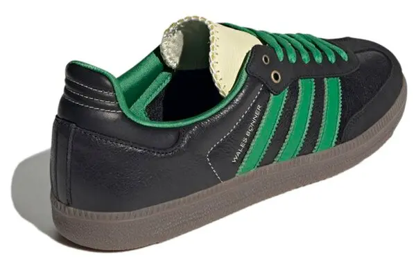 Adidas Wales Bonner X Samba Sneakers - Black/green
