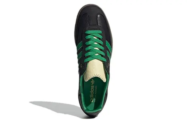 Adidas Wales Bonner X Samba Sneakers - Black/green