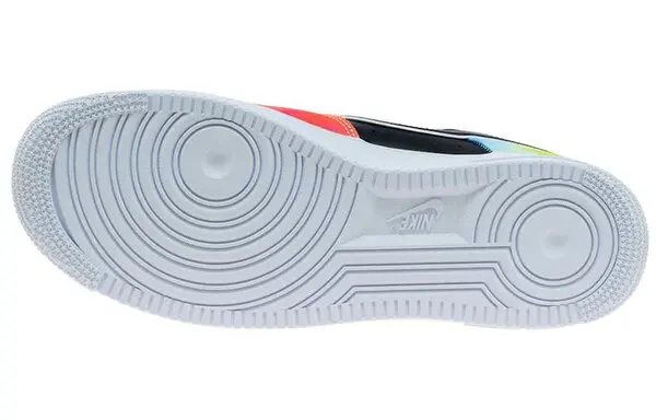 Nike Force 1 Low 'tie-dye' Sneakers - Black/multi-color