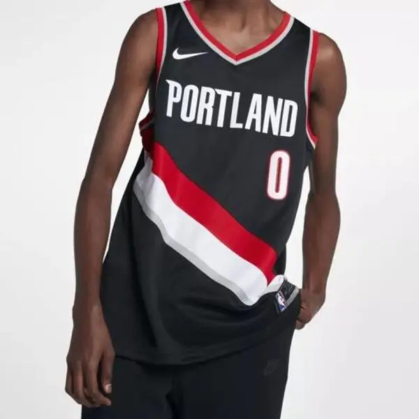 Nike Nba Damian Lillard Icon Edition Swingman Jersey