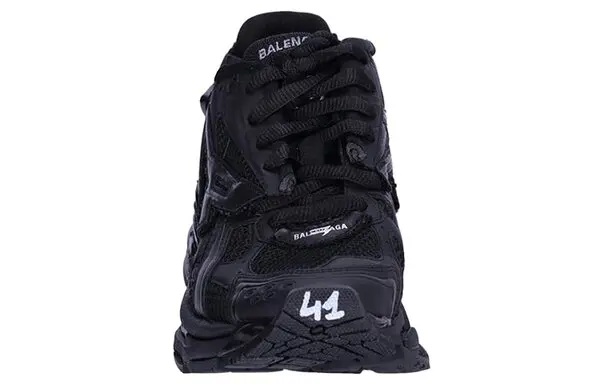 Balenciaga Runner Sneakers In Matte Mesh And Nylon