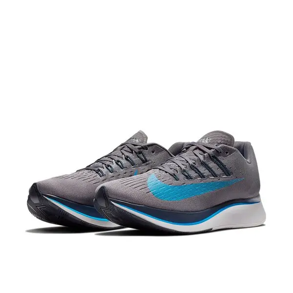 Nike Zoom Fly Athletic Sneakers - Grey/blue