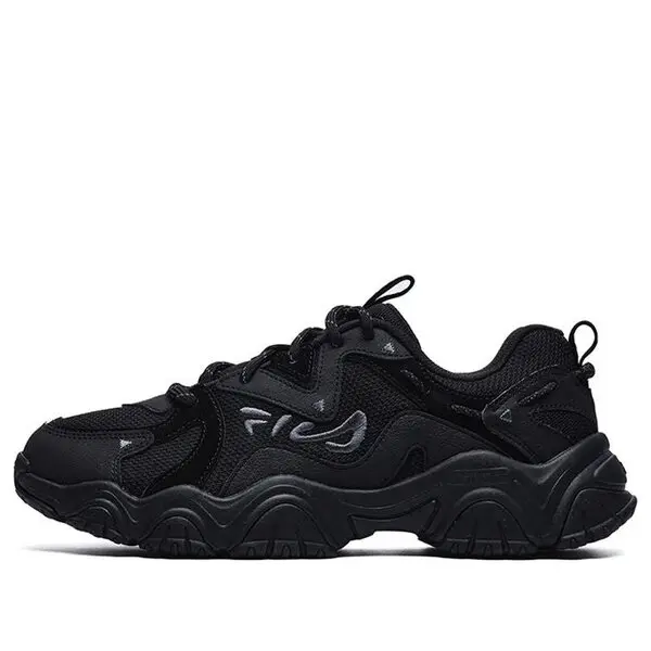 FILA Fluid 4 Lace-up Athletic Sneakers - Black/white