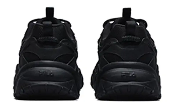 FILA Fluid 4 Lace-up Athletic Sneakers - Black/white