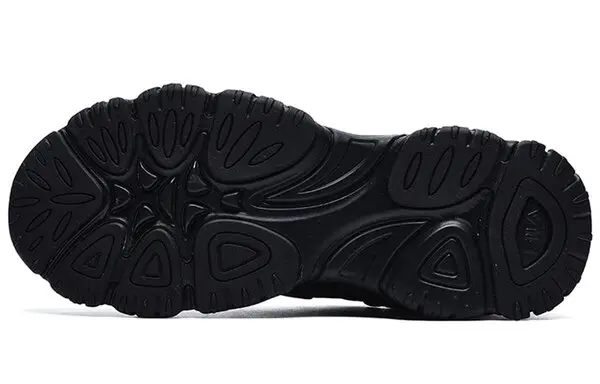 FILA Fluid 4 Lace-up Athletic Sneakers - Black/white