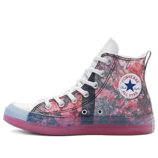 CONVERSE Shaniqwa Jarvis X Chuck Taylor Cx High Top Floral Sneakers - White/pink