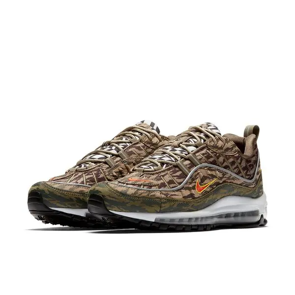 Nike Max 98 Aop "camo" Sneakers - Green