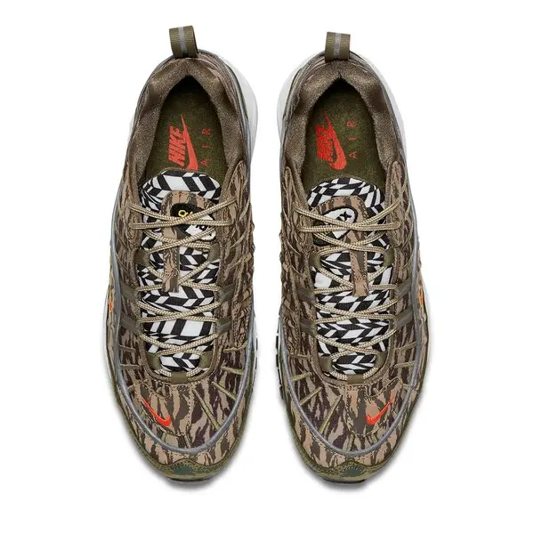 Nike Max 98 Aop "camo" Sneakers - Green