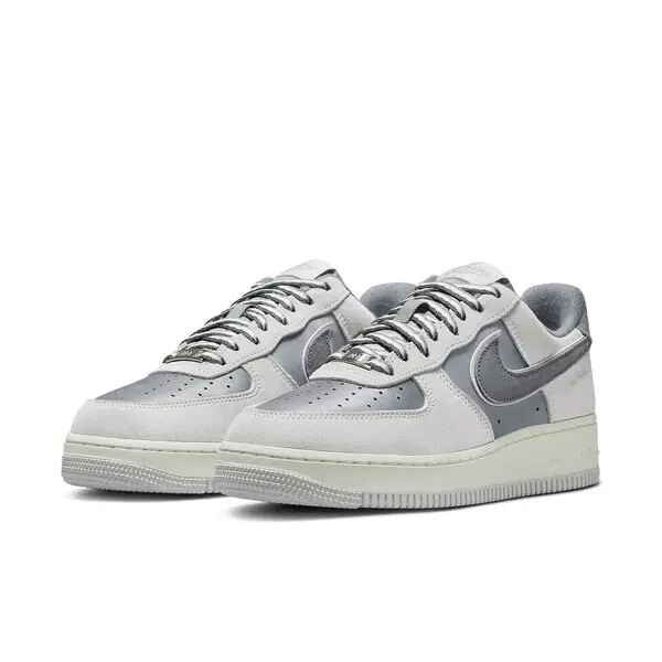 Nike Force 1 '07 Lx Athletic Club Sneakers - Silver/grey/white