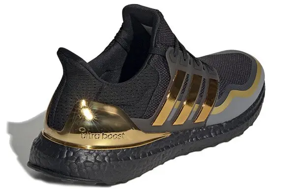 Adidas Ultraboost "metallic Gold" Sneakers - Black