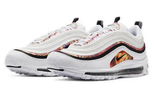 Nike Max 97 Vintage Mosaic Sneakers - White/red