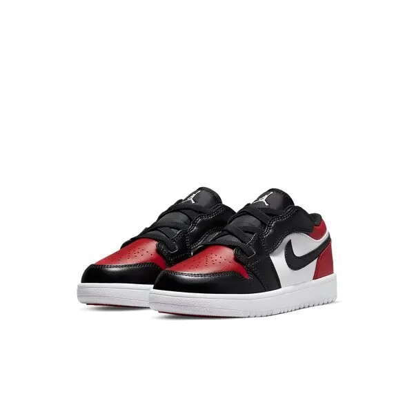 JORDAN 1 Low Alt "bred Toe - Black/white/red