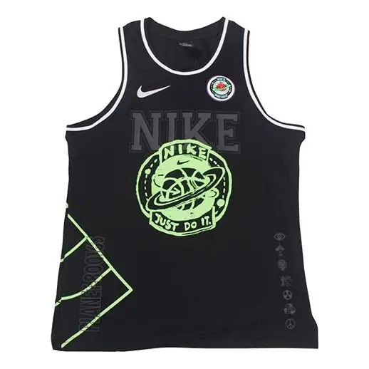 Nike Dna Summer Hoops Performance Jersey - Black
