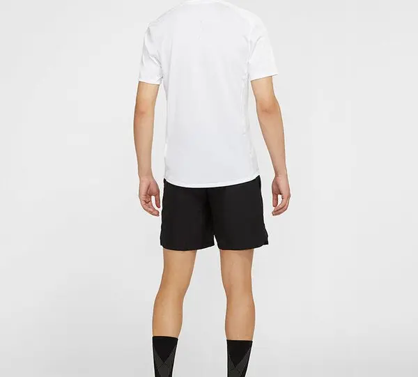 Nike Miler Short Sleeve Running Top - White