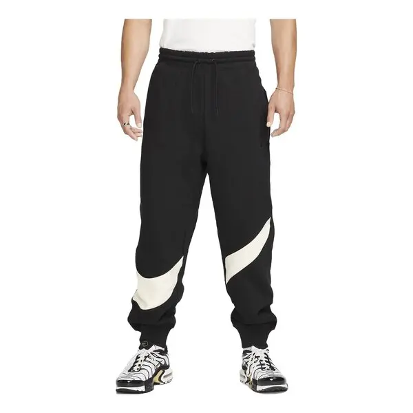 Nike Swoosh Sweatpants - Black