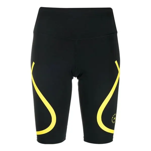 Adidas By Stella Mccartney Truepace Cycling Shorts - Black/yellow
