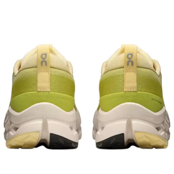 On Cloudsurfer Trail 2 Sneakers - Ivory/lime