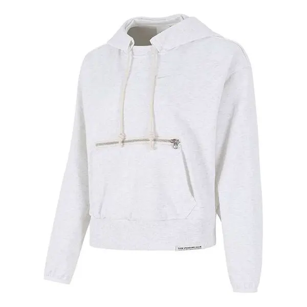 Nike Dry-fit Swoosh Fly Standard Issue Hoodie - White