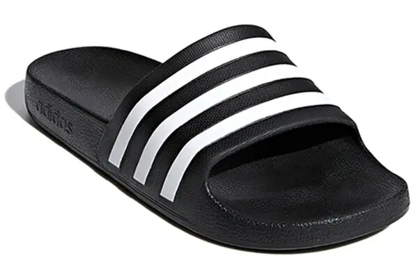 Adidas Adilette Aqua Slides - Cblack/ftwwht/cblack
