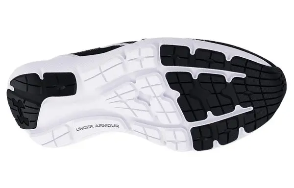 Under Armour Surge 3 Athletic Sneakers - Black/white