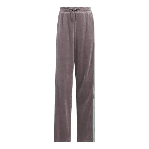 Adidas Adibreak Velour Track Pants - Brown